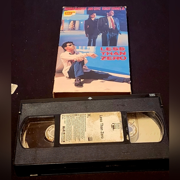 Media | Less Than Zero Vhs Tape | Poshmark